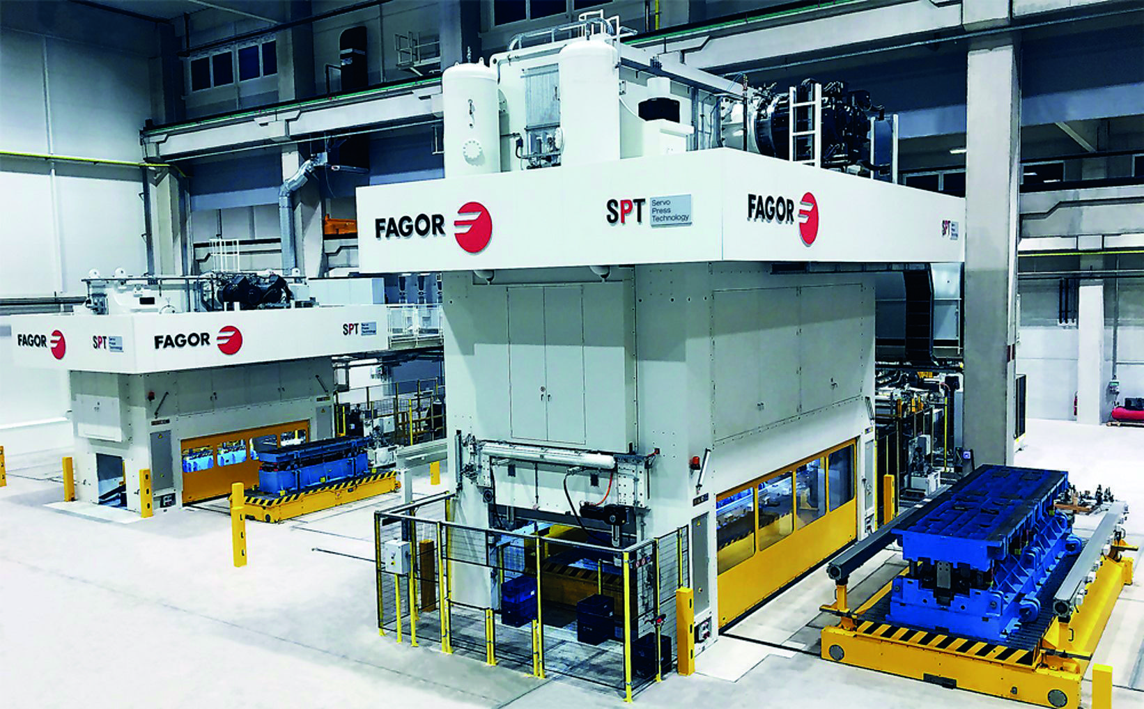 Optimize the synchronism between press and transfer for the highest processing speed - Fagor ...